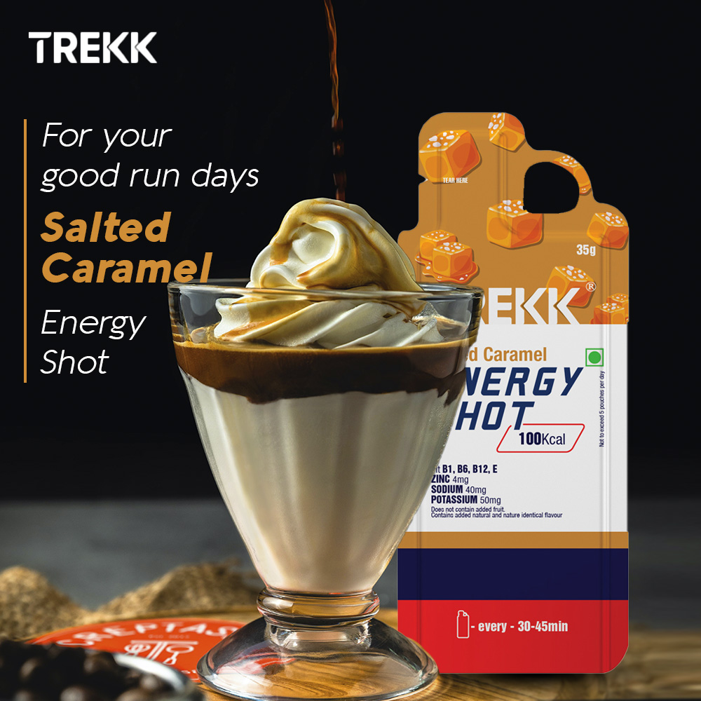 TREKK Salted Caramel Energy Shot Gel 35g