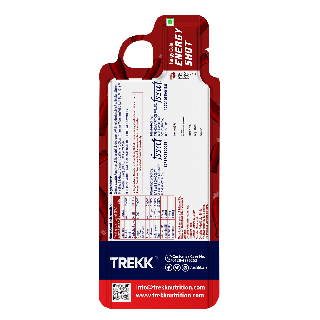 TREKK AdvantEdge Tangy Cola Energy Shot Gel 35g